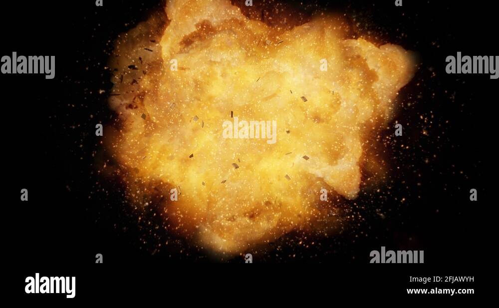 Realistic slow motion explosion and blasts with Luma channel. VFX ...