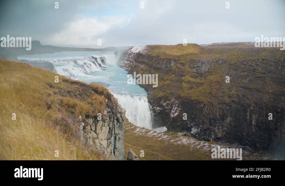 Gullfoss waterfalls Stock Videos & Footage - HD and 4K Video Clips - Alamy