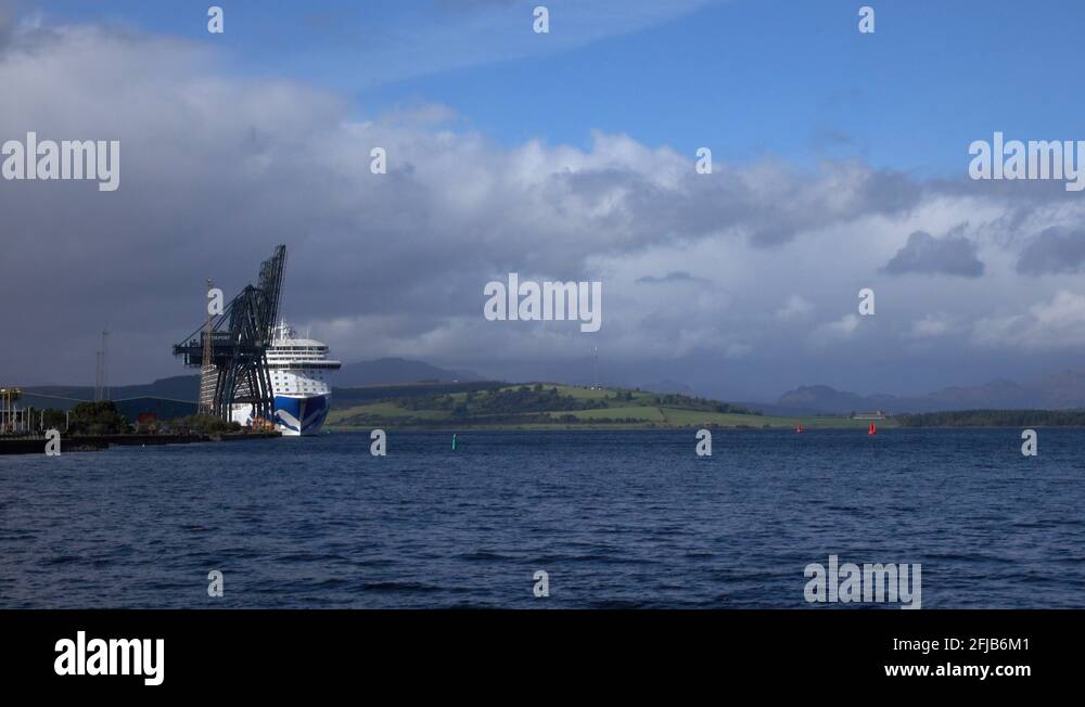 Greenock cruise ship Stock Videos & Footage - HD and 4K Video Clips - Alamy