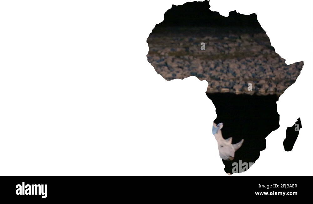 The shape of the african continent Stock Videos & Footage - HD and 4K ...