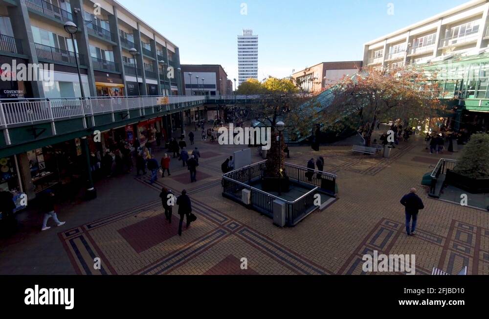 Coventry city precinct shopping centre Stock Videos & Footage - HD and ...