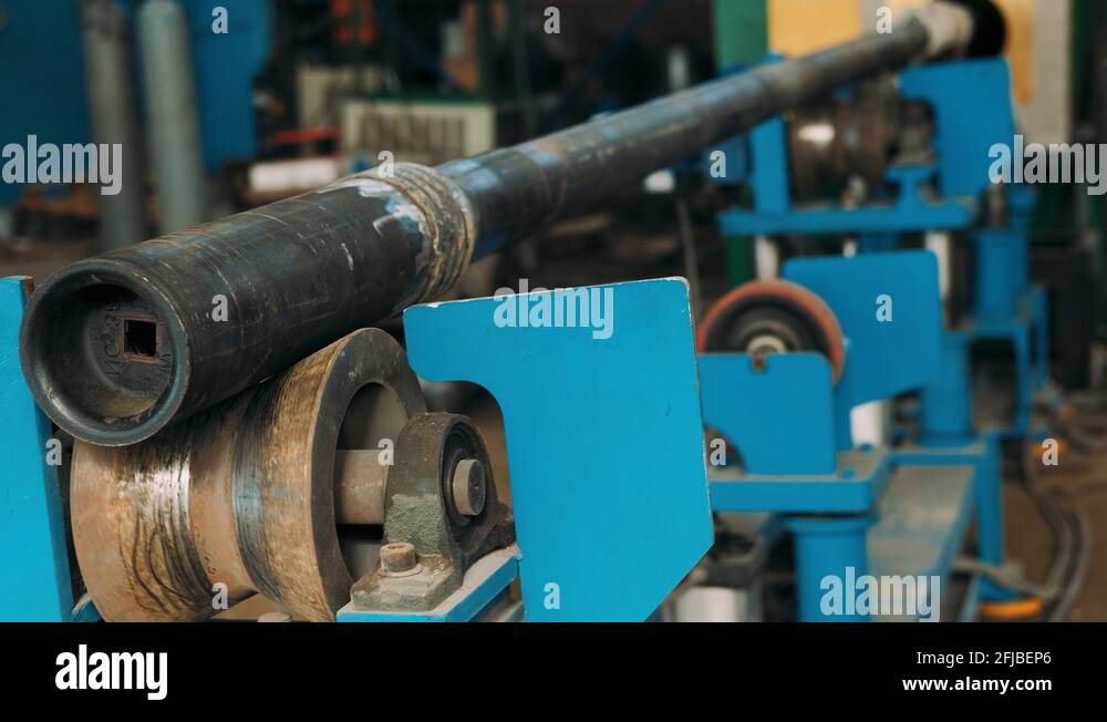 Hardbanding welding process close-up. drill pipe manufacturing process ...