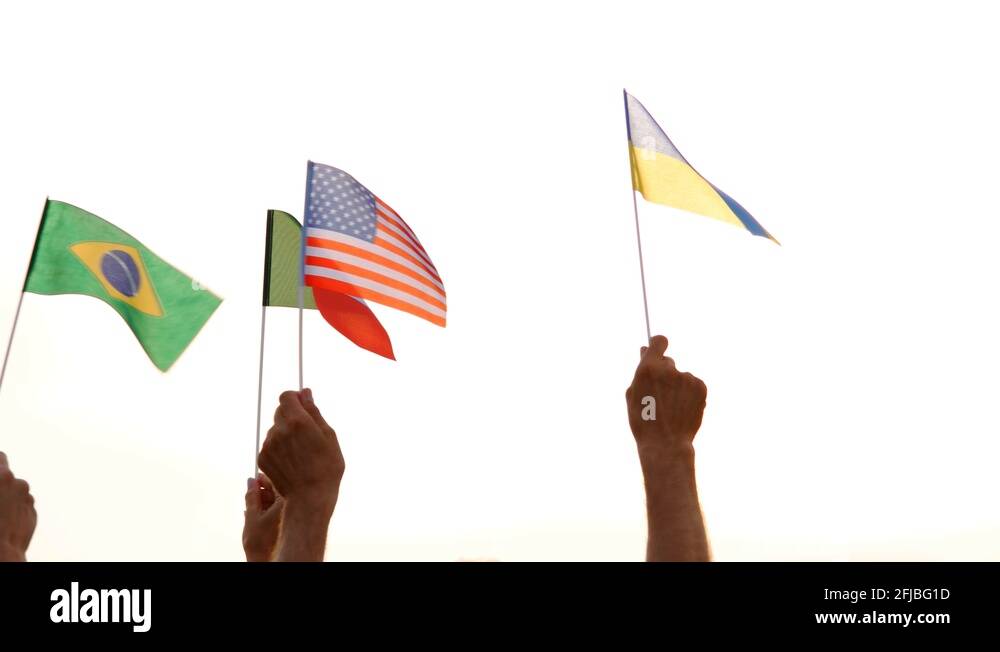 Countries flags people Stock Videos & Footage - HD and 4K Video Clips ...