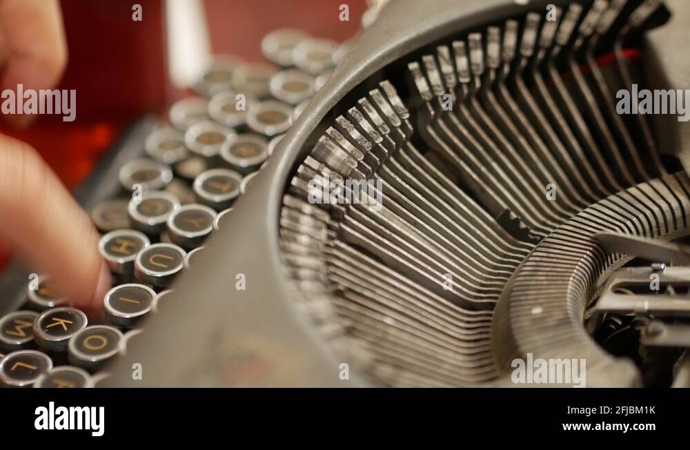 Typewriter ribbon carbon paper Stock Videos & Footage - HD and 4K Video ...