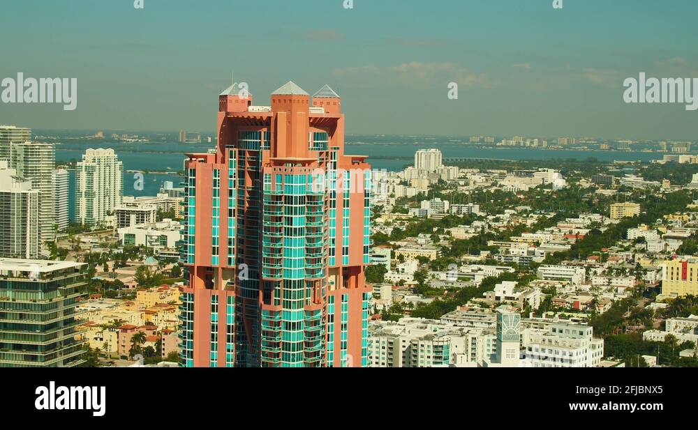 Miami beach building aerial Stock Videos & Footage - HD and 4K Video ...
