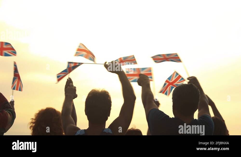 People waving british flags Stock Videos & Footage - HD and 4K Video ...