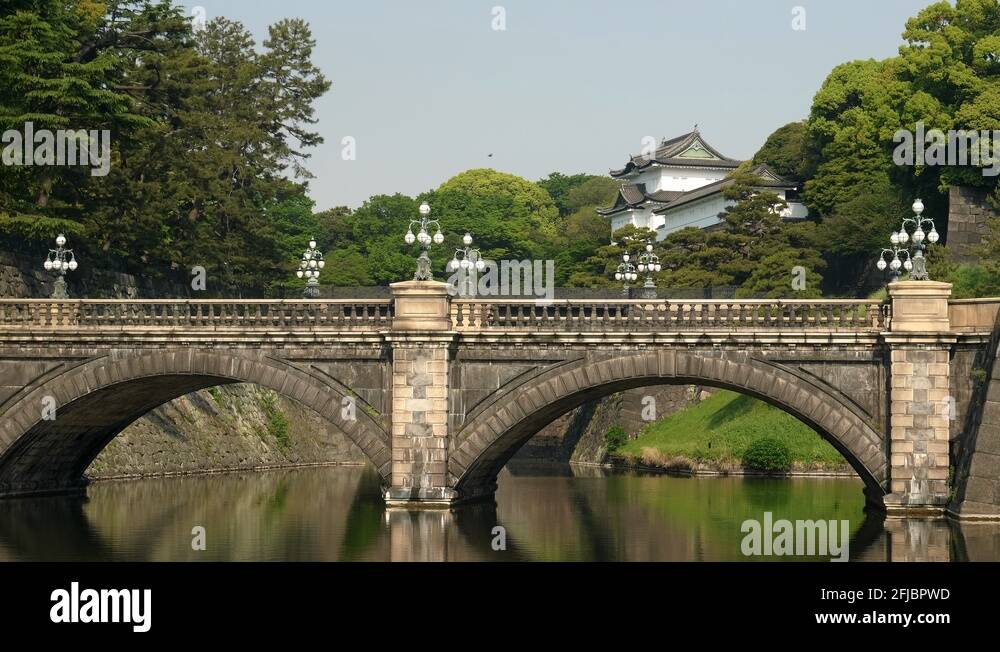 Tokyo imperial palace nijubashi bridge Stock Videos & Footage - HD and ...