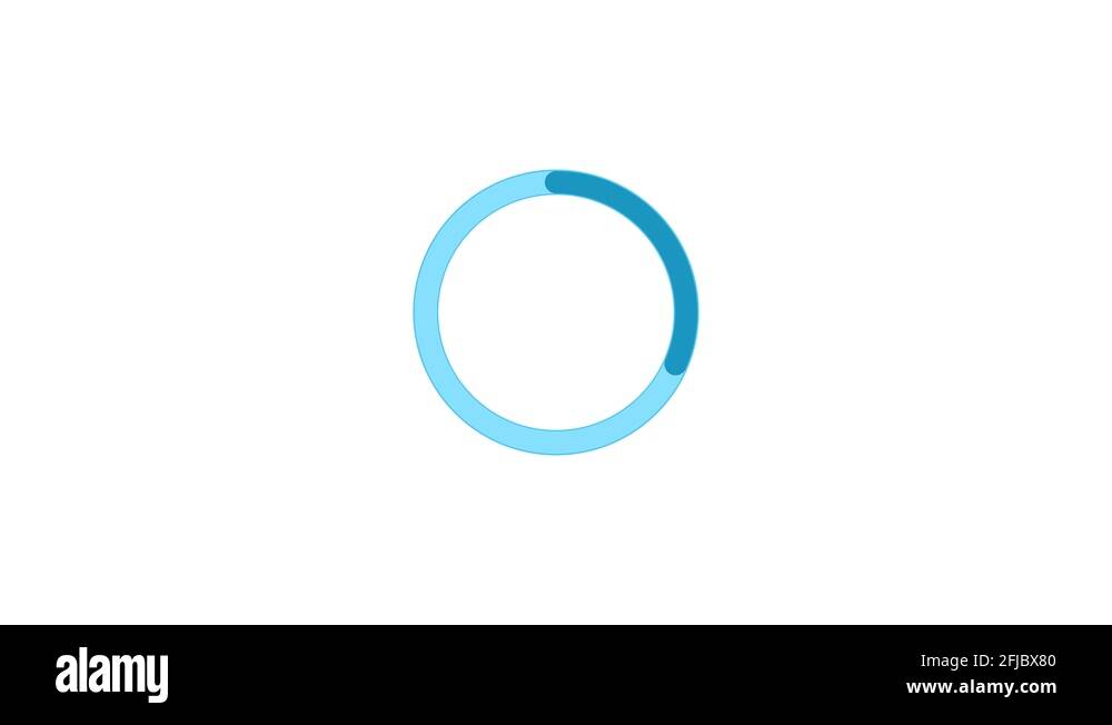 White screen of the gadget with a blue screen demonstrating the program ...