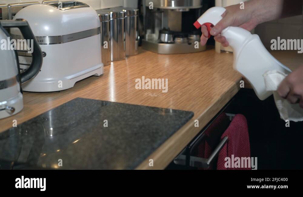 Clean kitchen counter top Stock Videos & Footage - HD and 4K Video ...