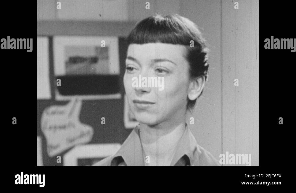 1950s: Teacher stands in classroom and thinks to self. Flashback visual ...