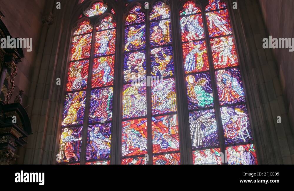 Vivid stained glass Stock Videos & Footage - HD and 4K Video Clips - Alamy