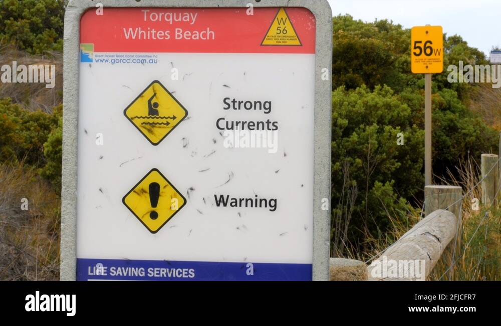 Australian beach warning sign Stock Videos & Footage - HD and 4K Video ...