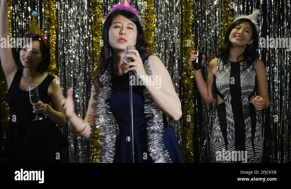 Girl holding microphone Stock Videos & Footage - HD and 4K Video Clips ...