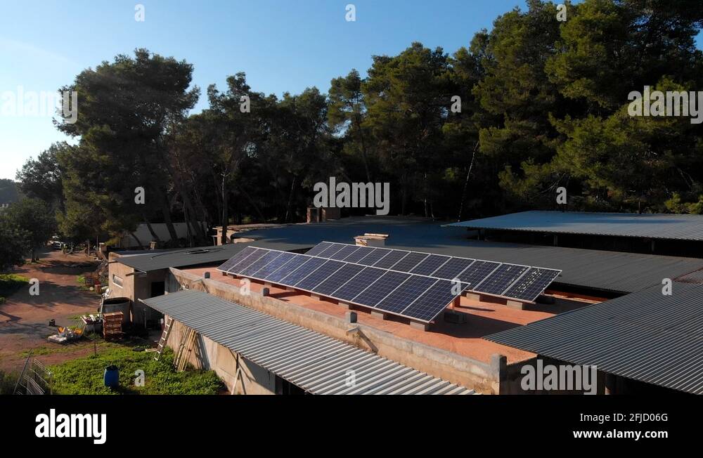 Ecological photovoltaic roof Stock Videos & Footage - HD and 4K Video ...