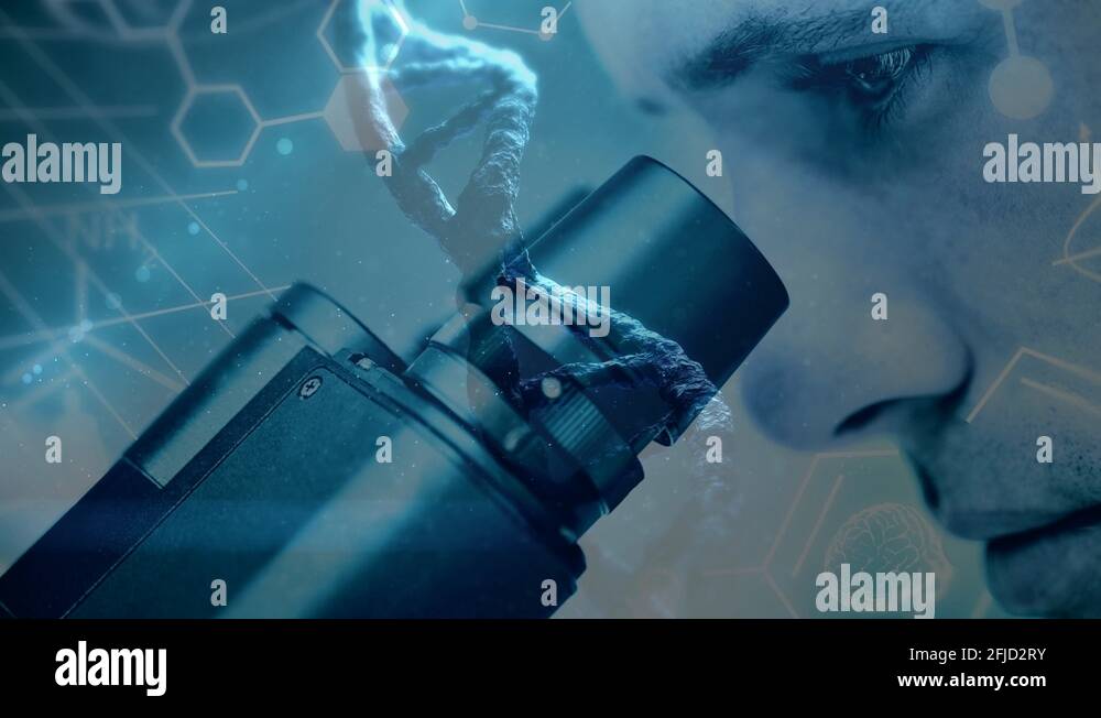 Dna microscope man Stock Videos & Footage - HD and 4K Video Clips - Alamy