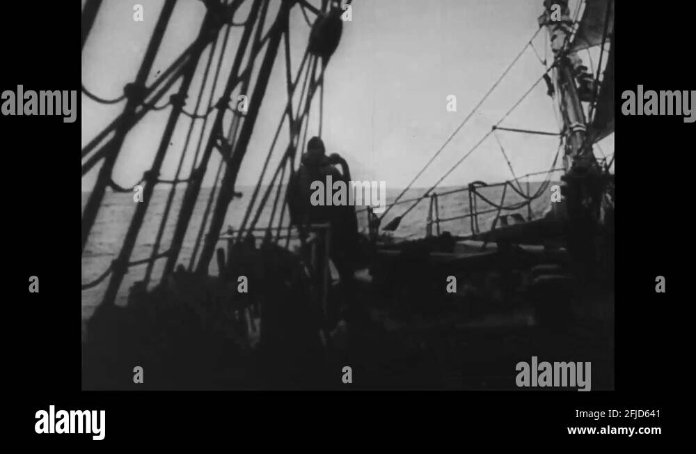 Narrator explained maps Antarctic areas explored by plane - 1933-37 ...