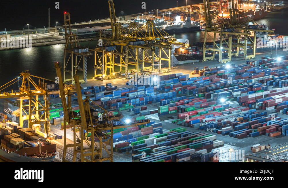 Commercial loading docks cranes Stock Videos & Footage - HD and 4K ...