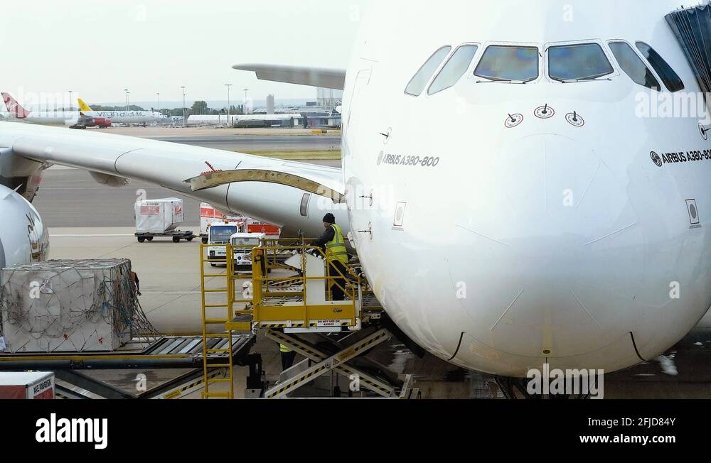 Airbus a380 emirates bridge Stock Videos & Footage - HD and 4K Video ...