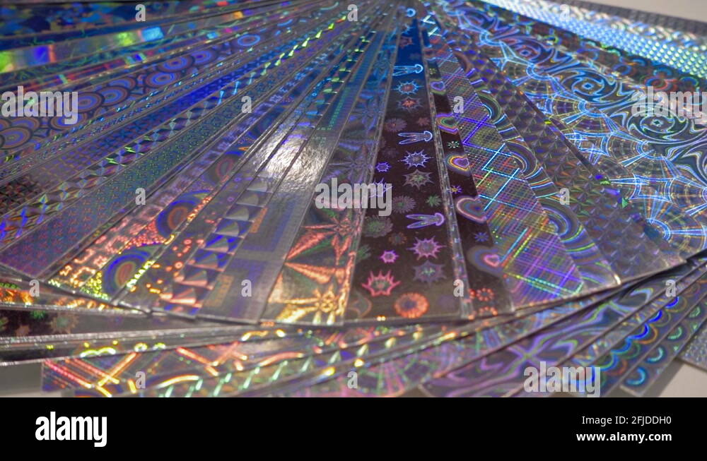 Holographic paper Stock Videos & Footage - HD and 4K Video Clips - Alamy