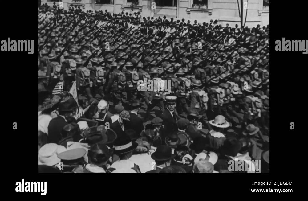 General pershing in parade Stock Videos & Footage - HD and 4K Video ...