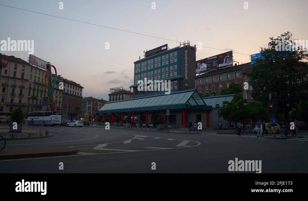 Italy modern art artwork outdoor sculpture europe Stock Videos ...