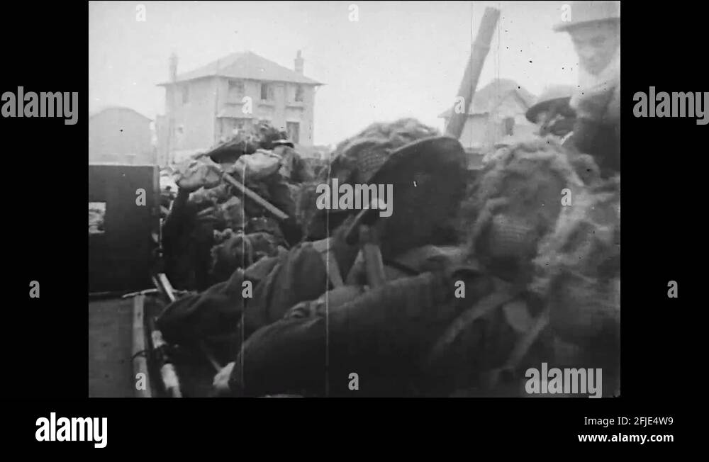 D day omaha invasion beach landing craft Stock Videos & Footage - HD ...