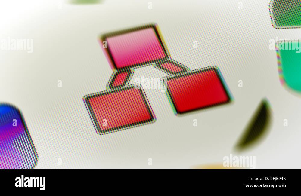 Hierarchy icon in the screen. Looping footage has 4K resolution. Prores 4444 Stock Video Footage ...