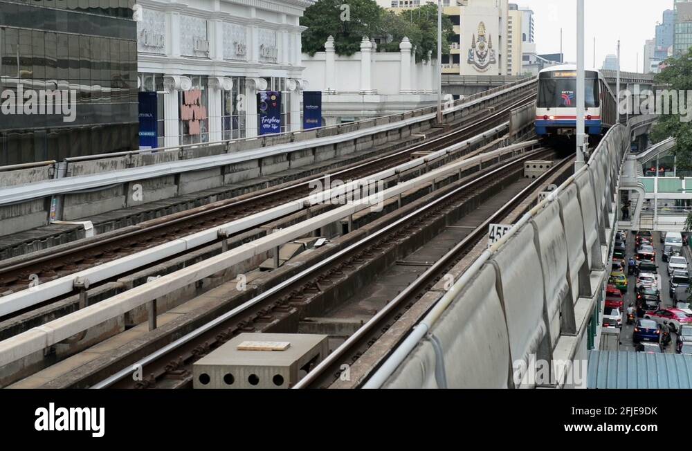 Bangkok transit system bts skytrain Stock Videos & Footage - HD and 4K ...