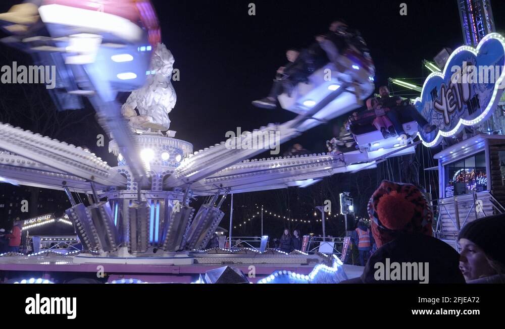 Classic fairground ride Stock Videos & Footage - HD and 4K Video Clips ...