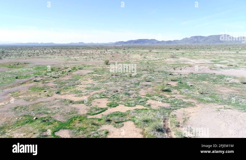 Aerial Soccer Field Reveal From Open Desert Stock Video Footage - Alamy