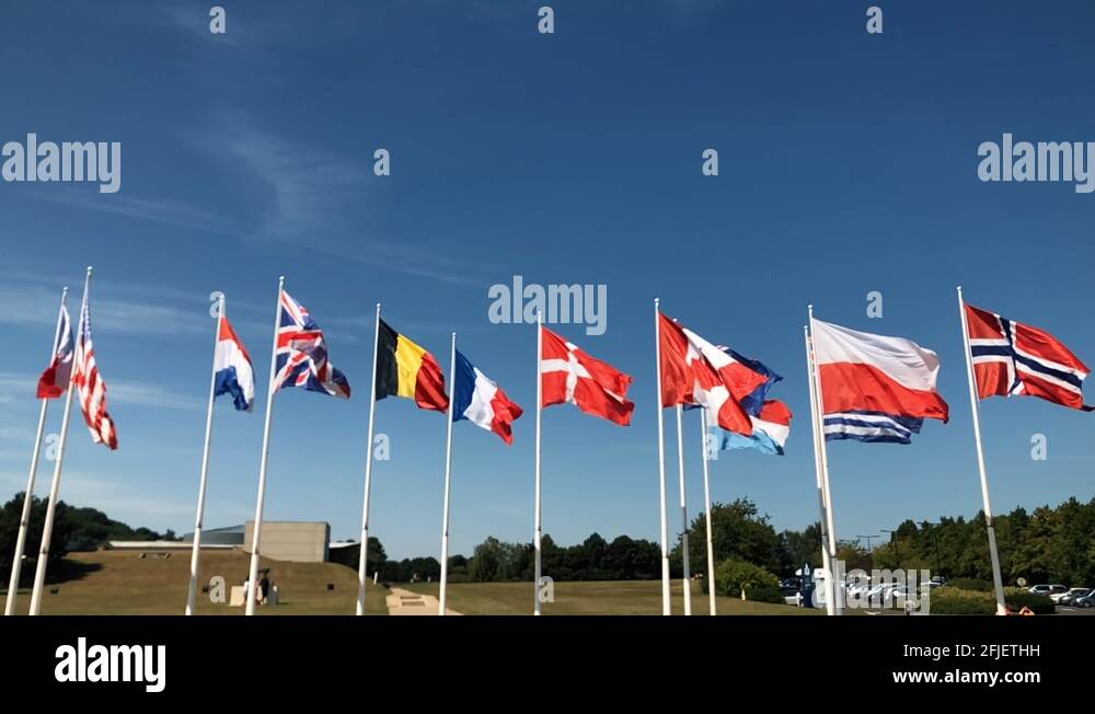 Ww2 flags Stock Videos & Footage - HD and 4K Video Clips - Alamy