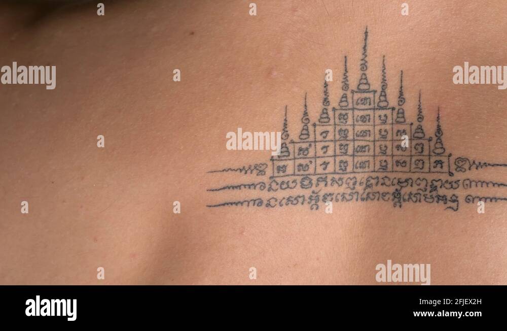 Sak yant Stock Videos & Footage - HD and 4K Video Clips - Alamy