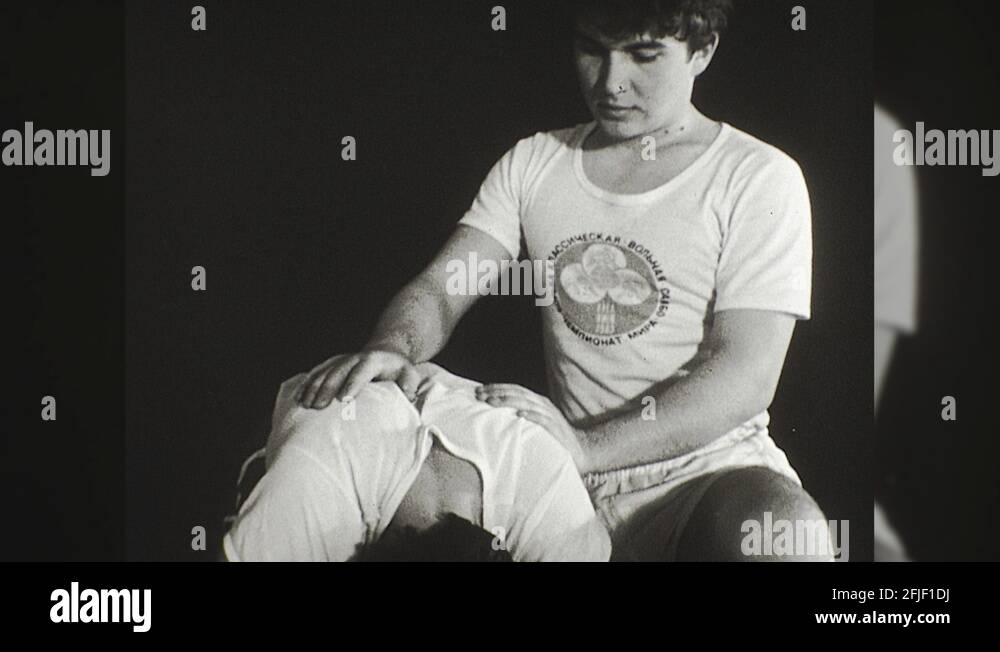 1970s Young Man Men Wrestler Wrestling Sport Match Vintage Old Film ... 1970s Young Man Men Wrestler Wrestling Sport Match Vintage Old Film ...