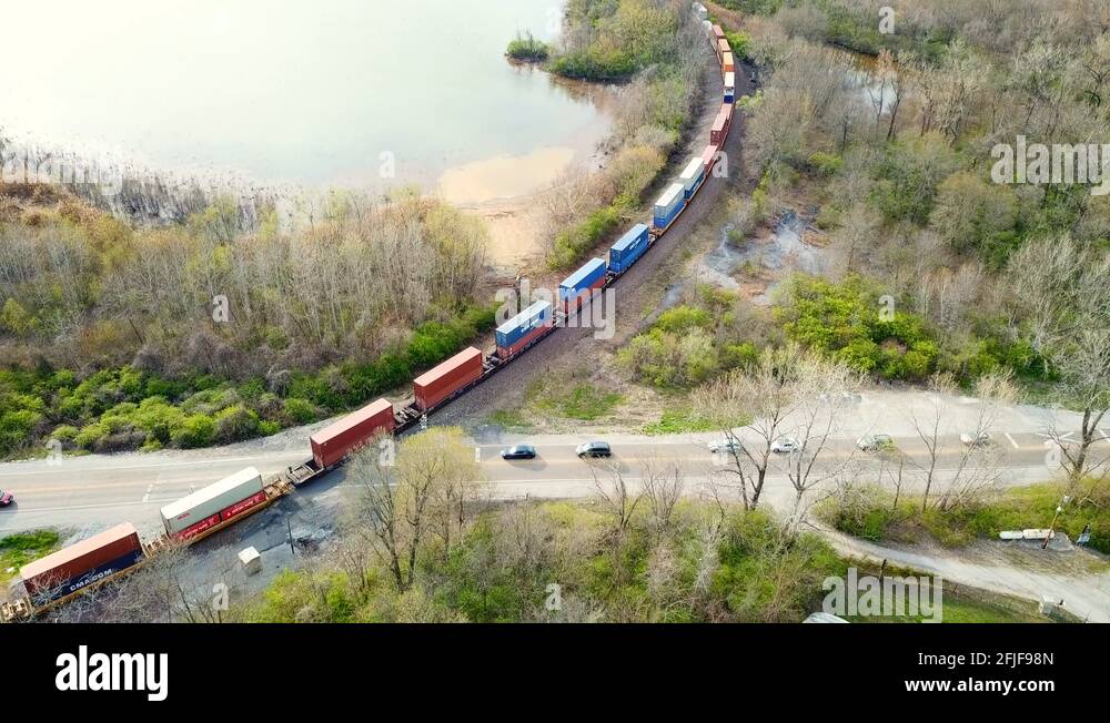 Train crossing the highway Stock Videos & Footage - HD and 4K Video ...