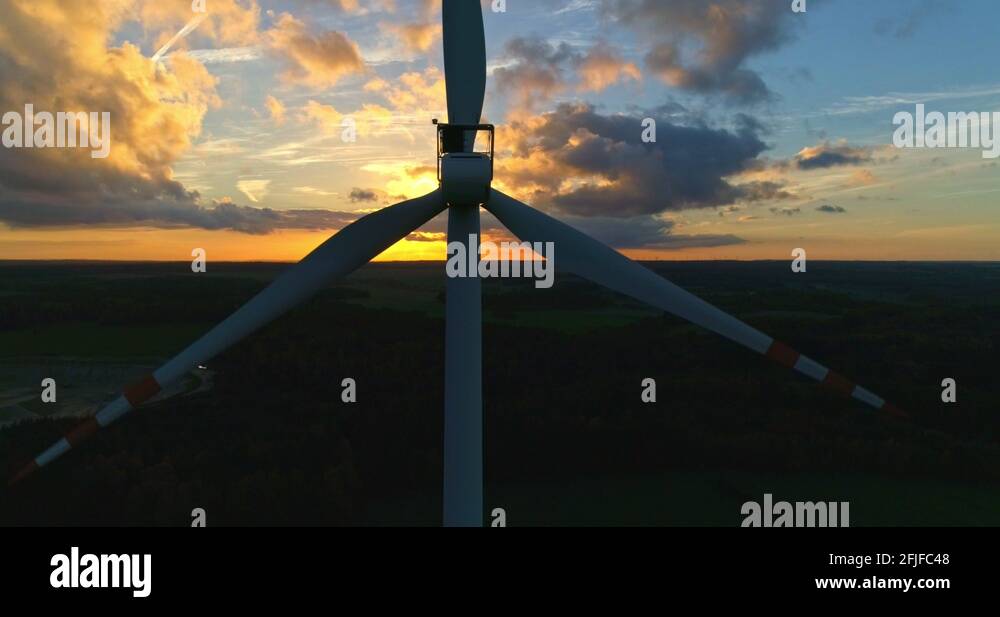 Wind turbine turbines power close up Stock Videos & Footage - HD and 4K ...