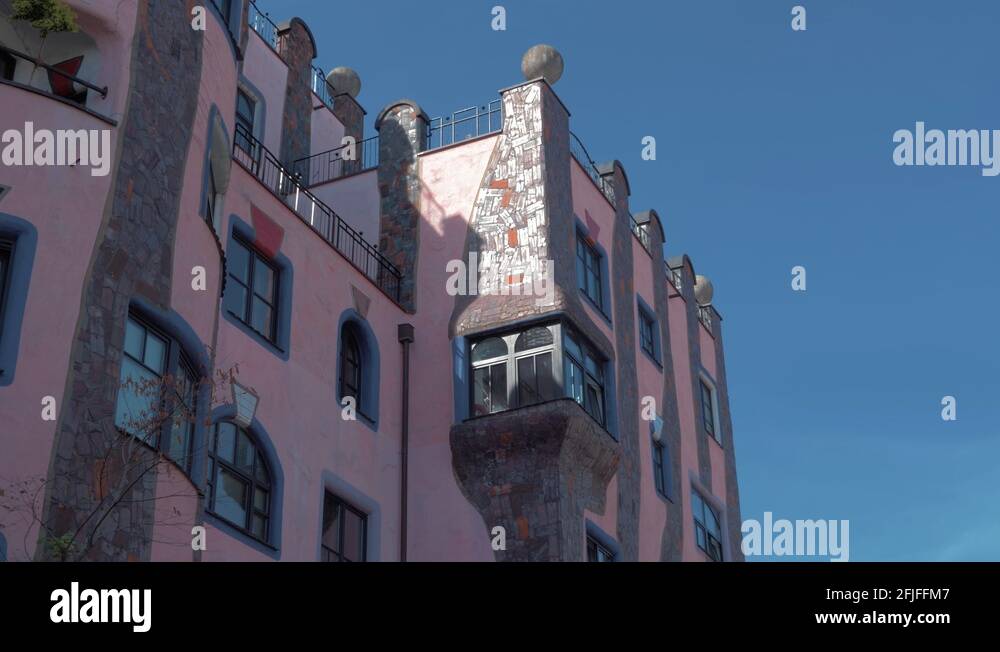 Architecture friedensreich hundertwasser building Stock Videos ...
