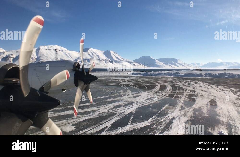 Scene of aircraft take off a plane and greenland iceberg - 2015 Stock ...