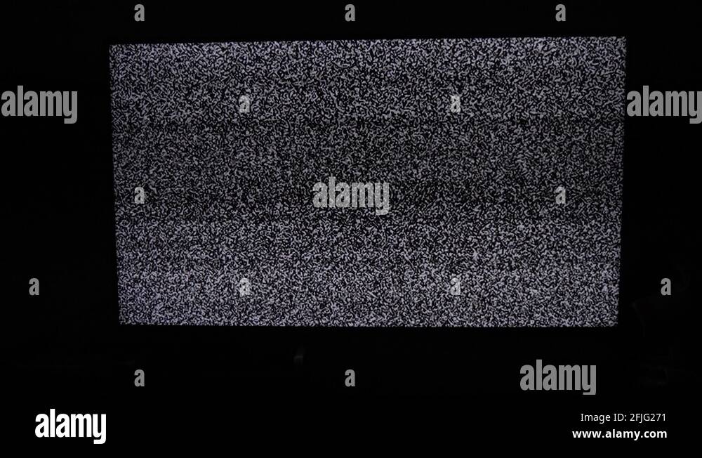 noise tv background. Television screen with static noise caused by bad ...