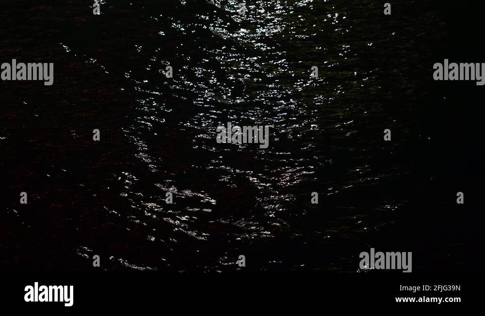 Black night sea water background in 4k Stock Video Footage - Alamy