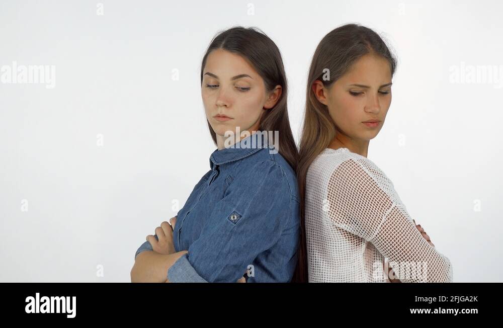 Two angry people back to back Stock Videos & Footage - HD and 4K Video ...