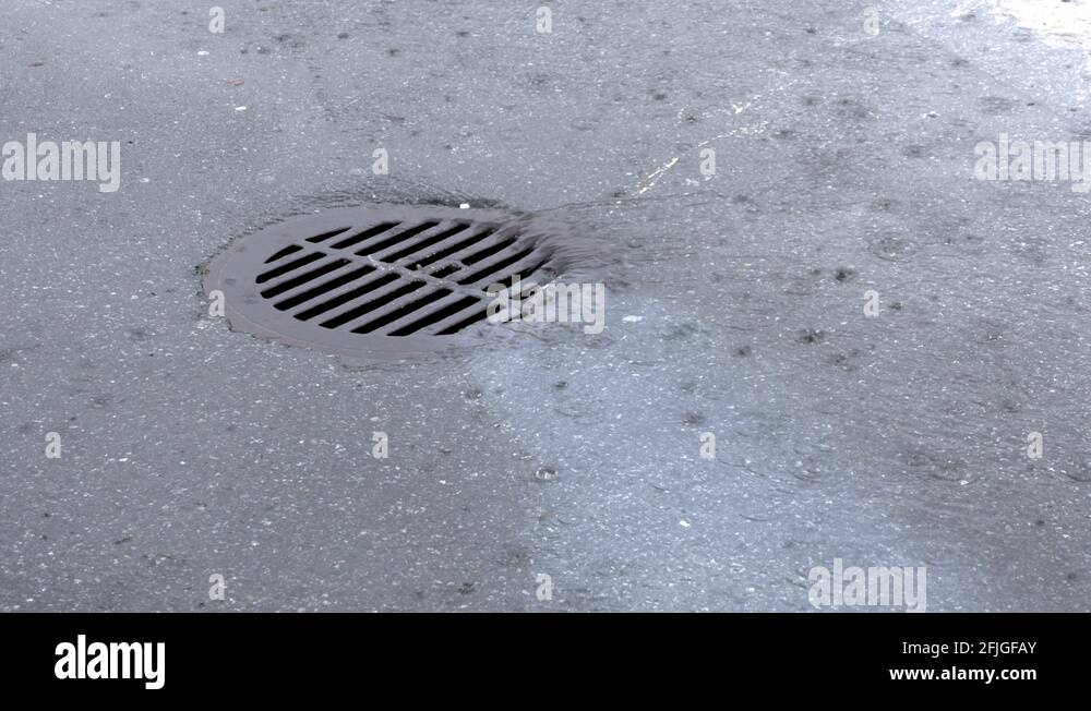 Storm Drain Pollution 4K UHD Stock Video Footage - Alamy