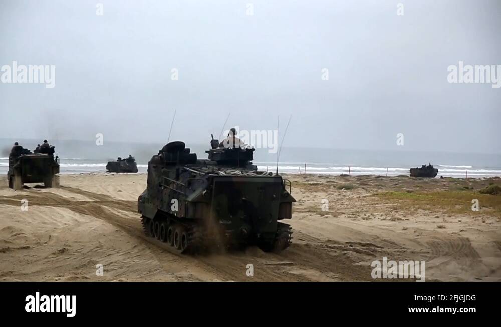 AAV teams conduct their MCOTEA assessment on Marine Corps Base - 2015 ...