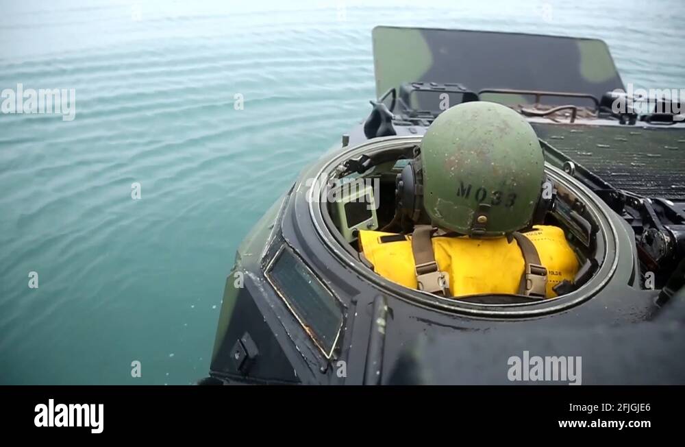 US Marines AAV units conduct their MCOTEA assessment on Marine Corps ...