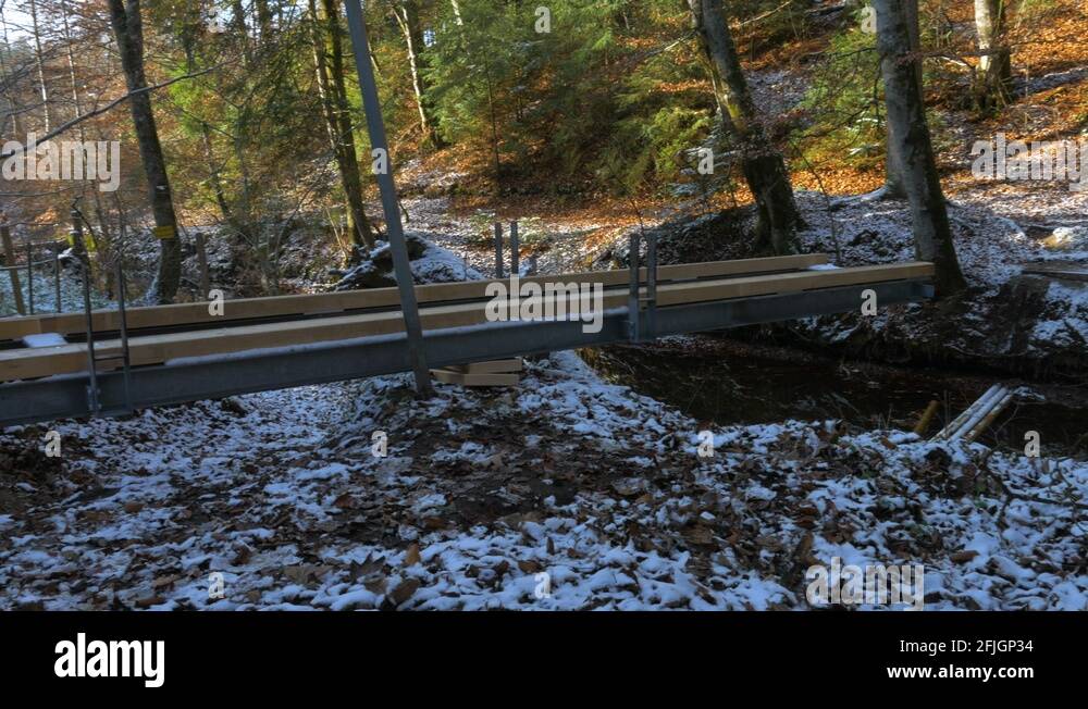 Footbridge across stream in Stock Videos & Footage - HD and 4K Video ...