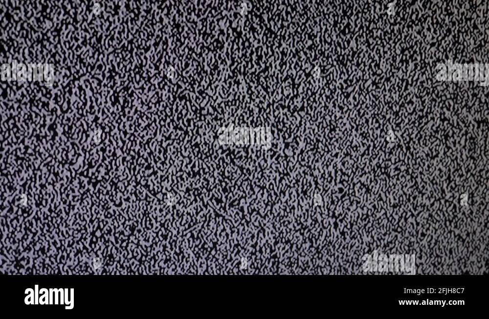noise tv background. Television screen with static noise caused by bad ...