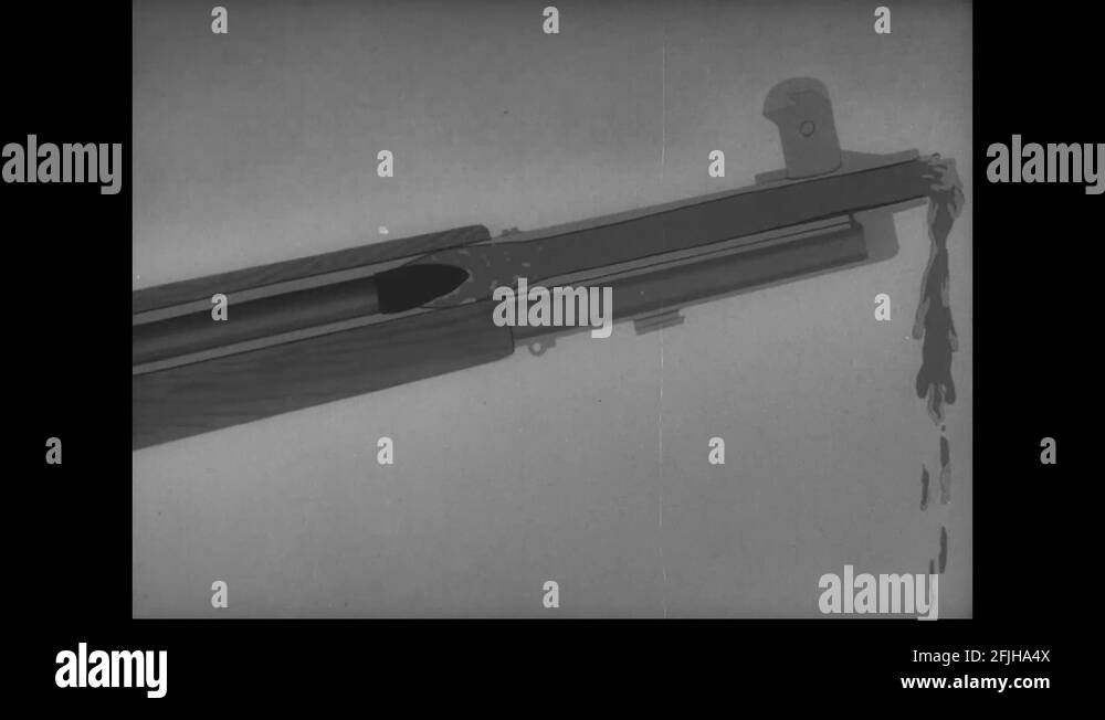 Soldier cartoon character attack Nazi cartoon character with a rifle ...