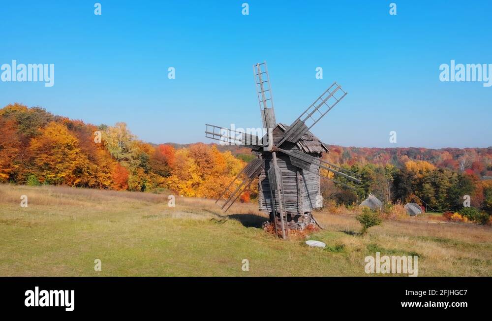 Antique wooden windmill Stock Videos & Footage - HD and 4K Video Clips ...