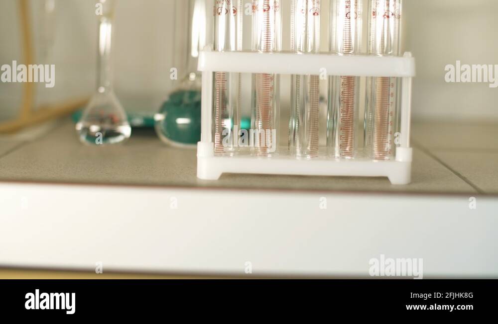 Test tubes in volumetric flask Stock Videos & Footage - HD and 4K Video ...
