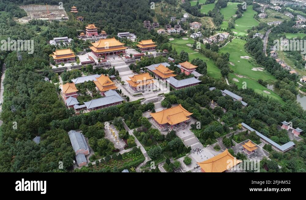 Chinese china religion buddhism buddhist monastery temple Stock Videos ...