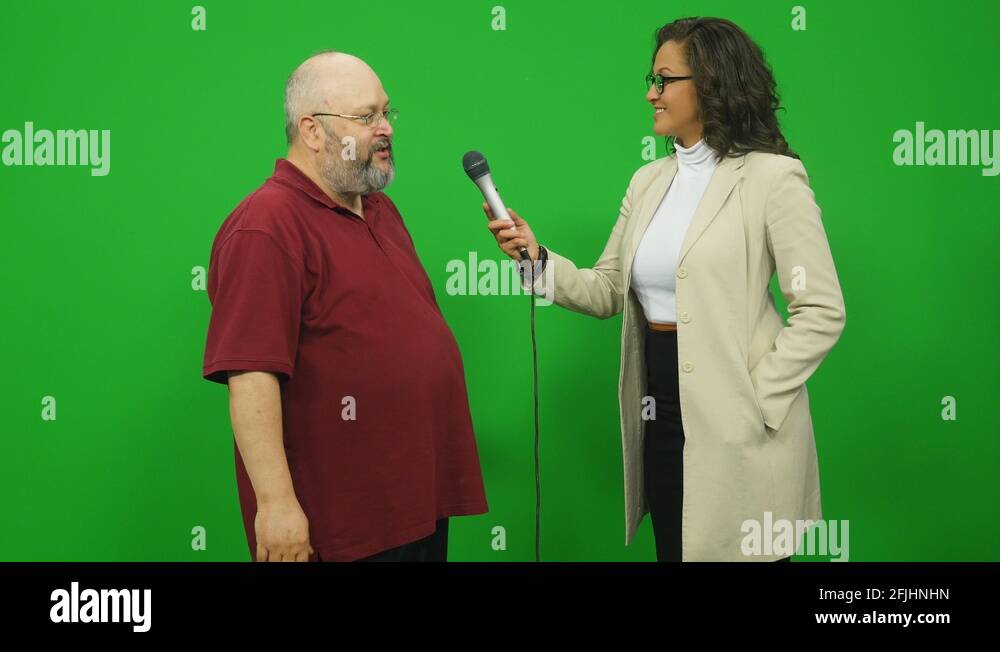 Female reporter interviewing woman Stock Videos & Footage - HD and 4K ...